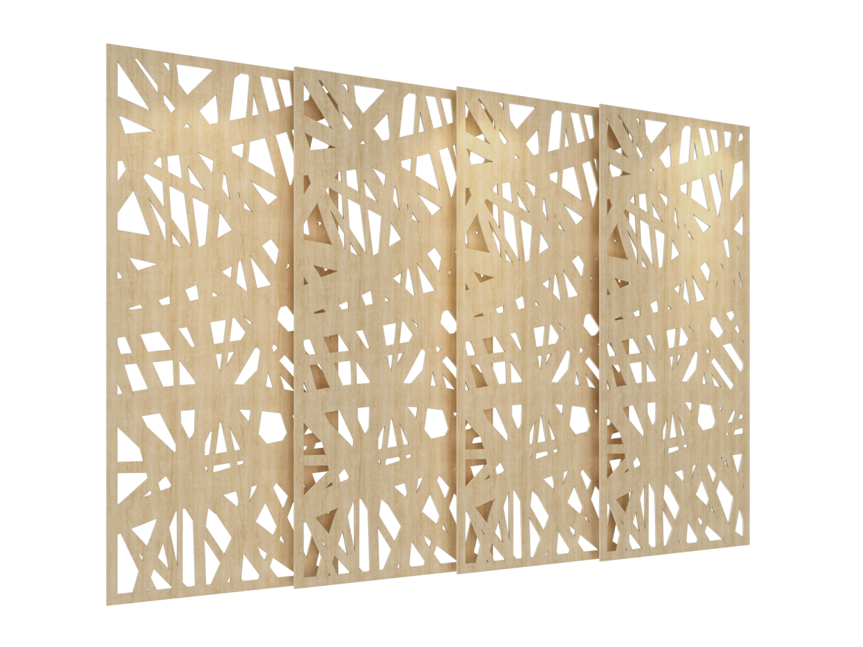 Single Dividers 002 - Sliding Wall Room Divider | CSI Creative