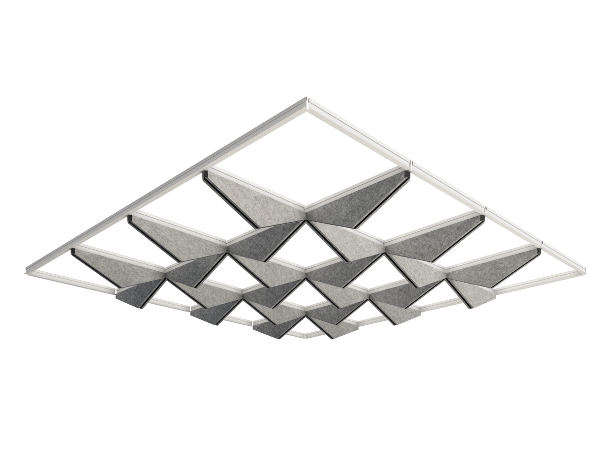 Section Grid 003 - Drop Tile Ceiling Grid | CSI Creative