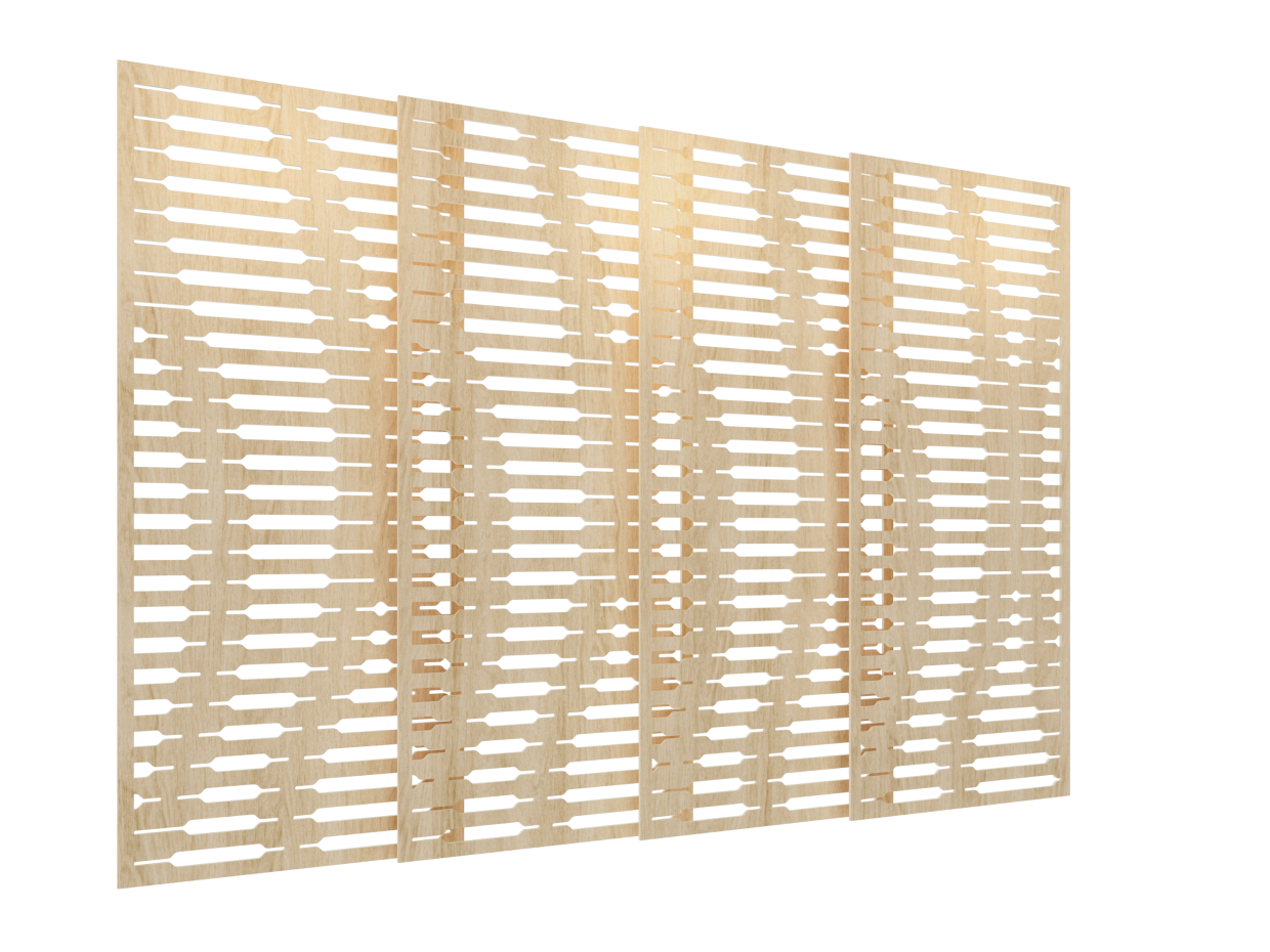Single Dividers 019 - Sliding Acoustic Panels | CSI Creative