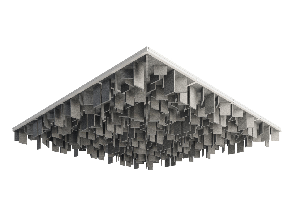 Plug Grid 001 - Felt Acoustic Grid System | CSI Creative
