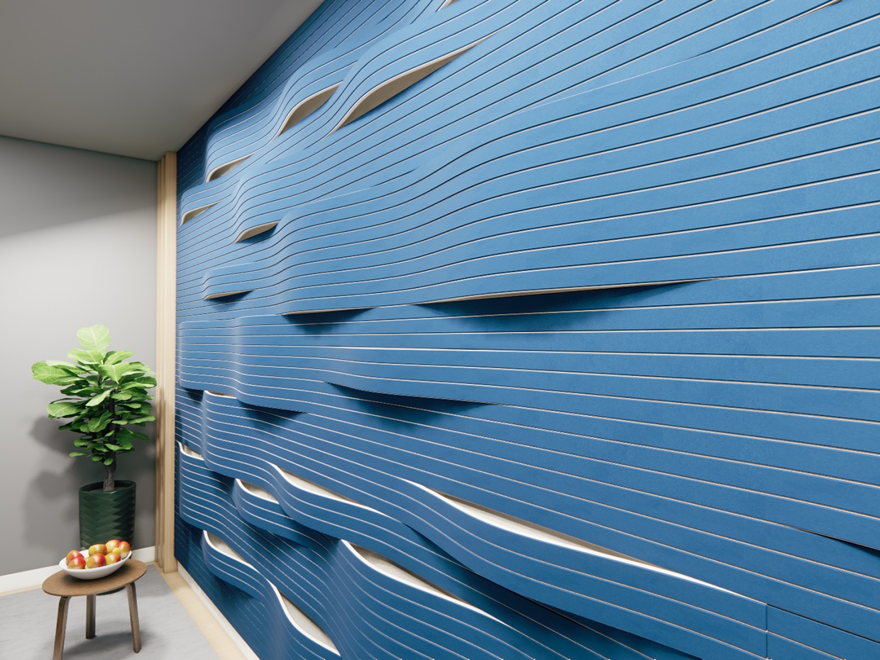 Folded Plug Surfaces 019 - Acoustic Felt Sheets | CSI Creative