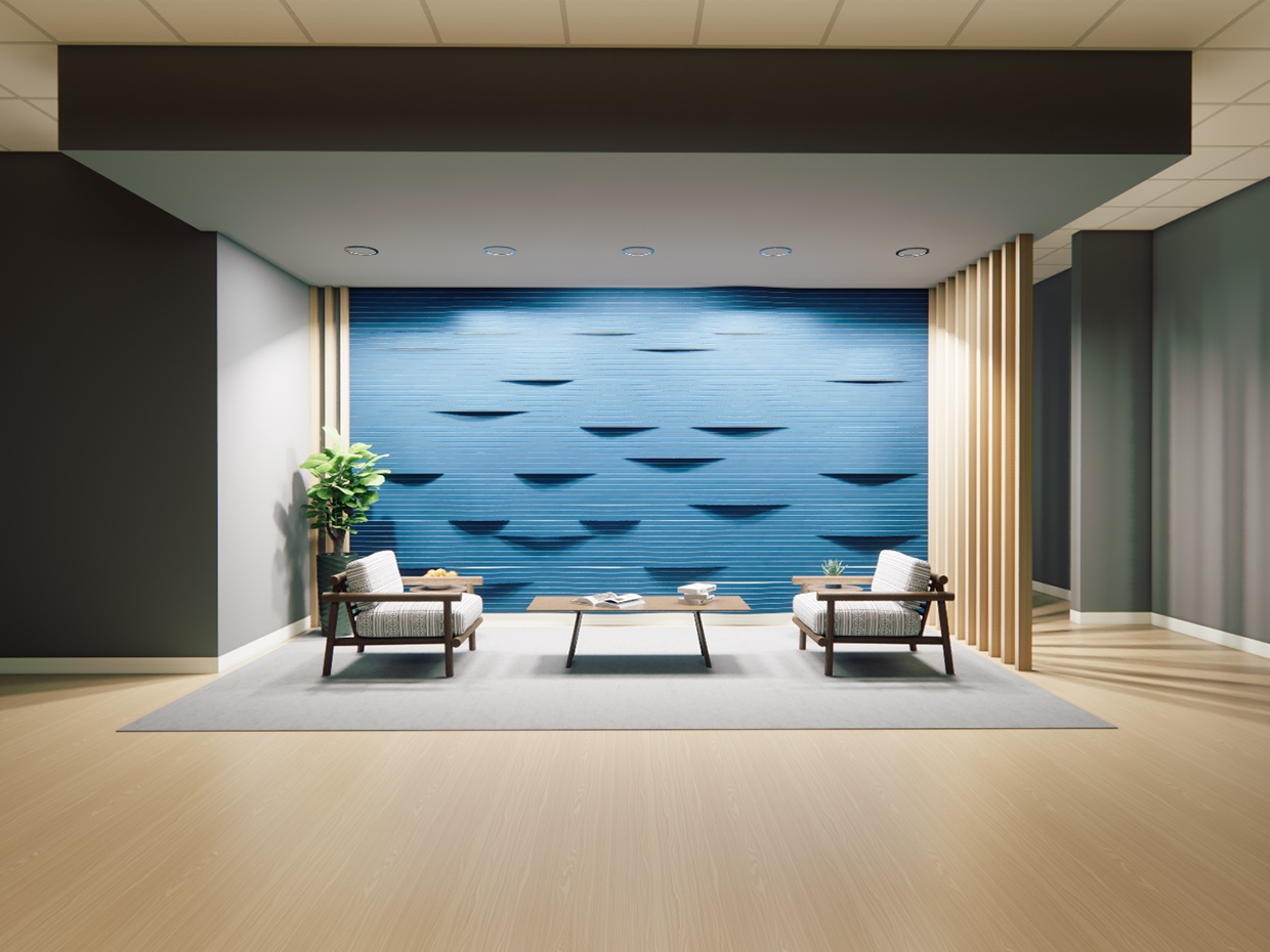 Folded Plug Surfaces 019 - Acoustic Felt Sheets | CSI Creative