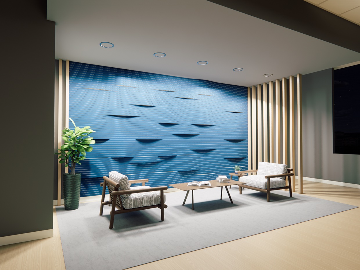 Folded Plug Surfaces 019 - Acoustic Felt Sheets | CSI Creative