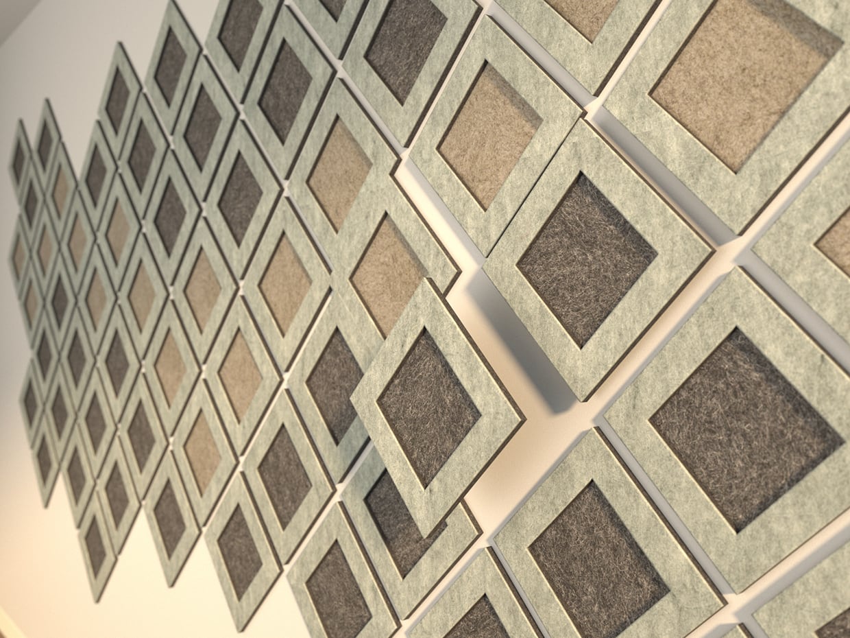 Stacked Surfaces 035 - Sound Diffuser Panel | CSI Creative
