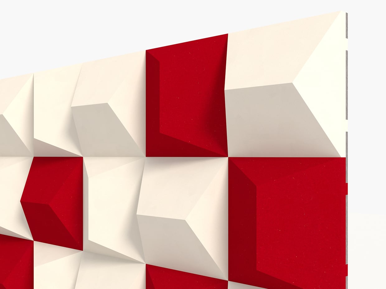 Folded Plug Surfaces 010 - 3D Wall Panel System | CSI Creative