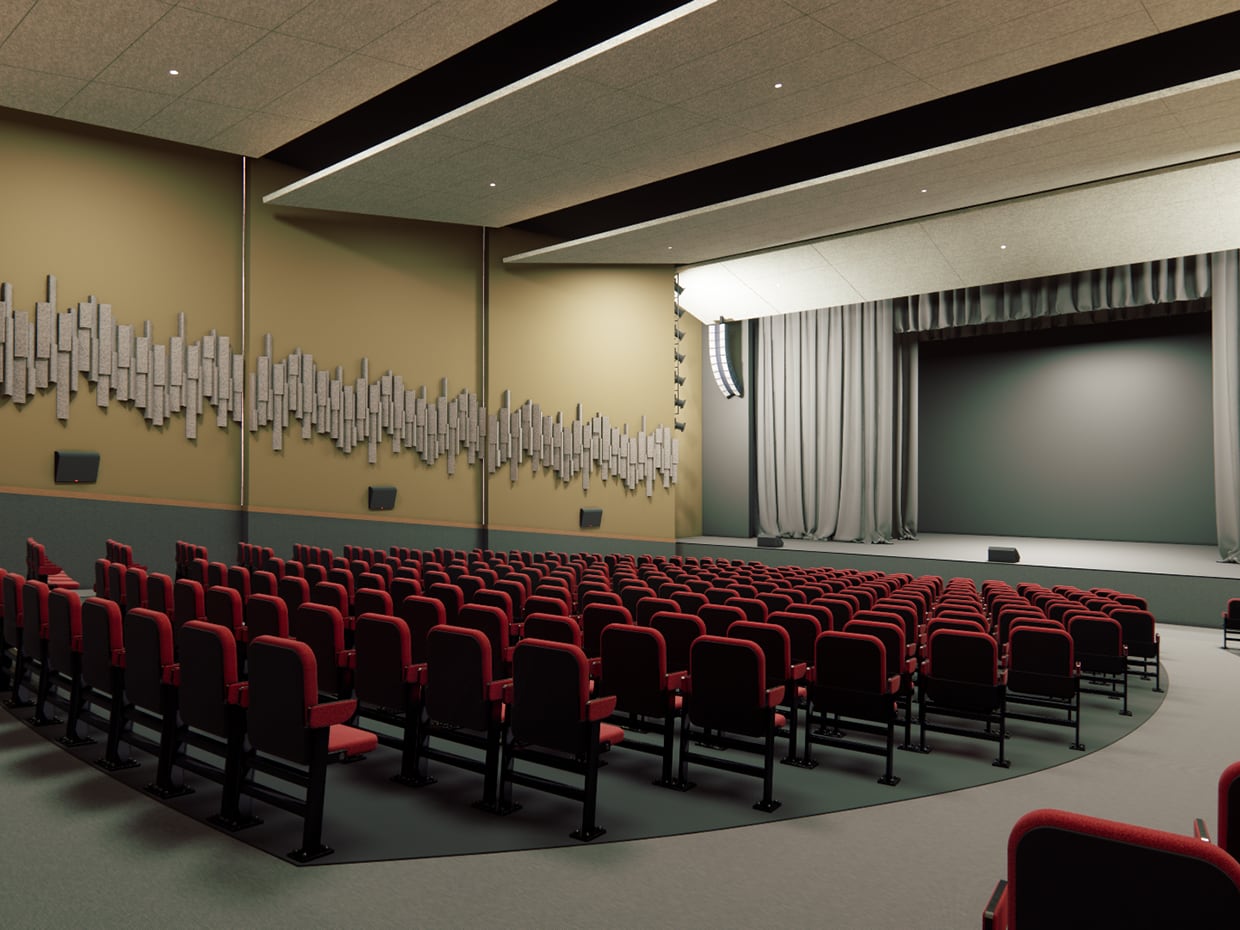 Folded Plug Surfaces 005 - Sound Absorber | CSI Creative