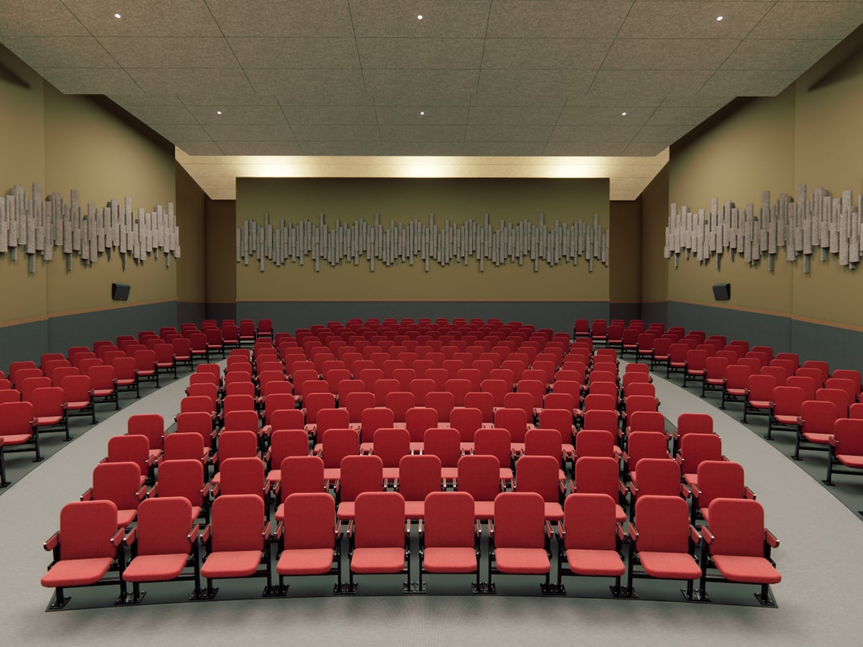 Folded Plug Surfaces 005 - Sound Absorber | CSI Creative