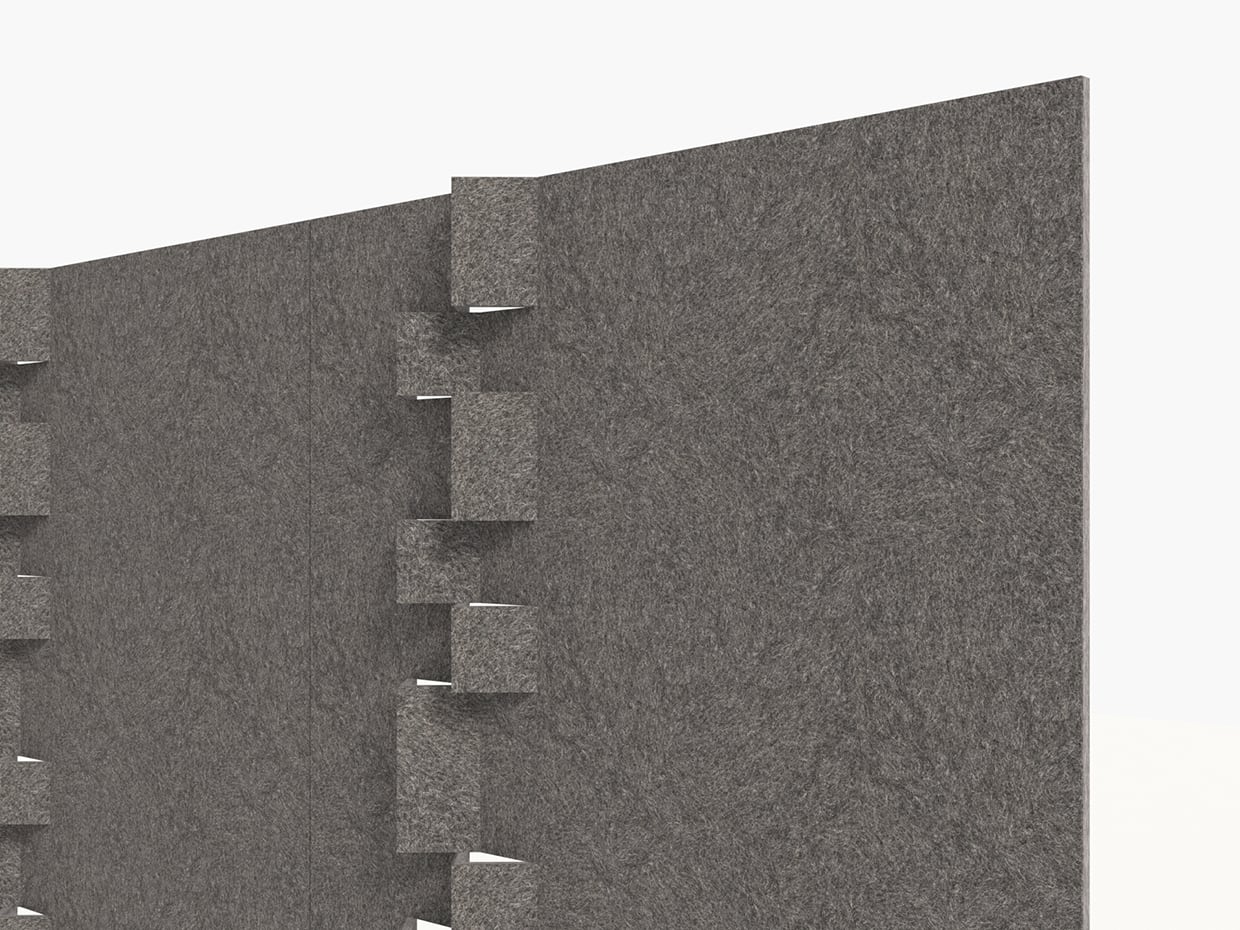 Folded Surfaces 009 - 3D Felt Wall Panel | CSI Creative