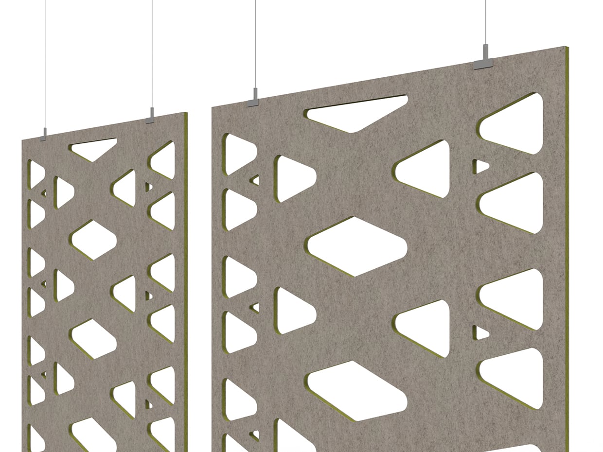 Single Dividers 020 - Accoustic Felt Room Divider | CSI Creative