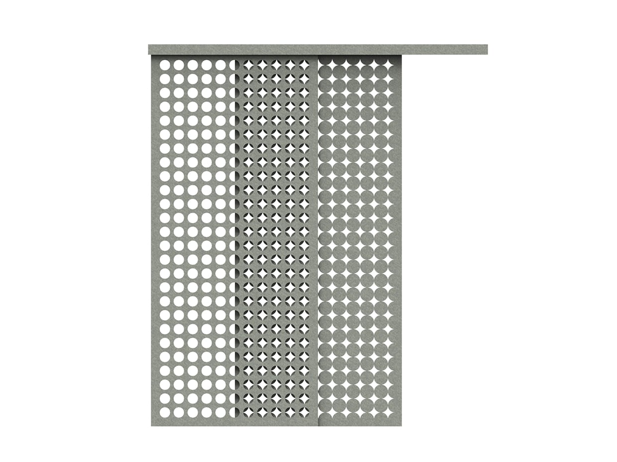 Single Dividers 007 - Noise Reducing Partitions | CSI Creative