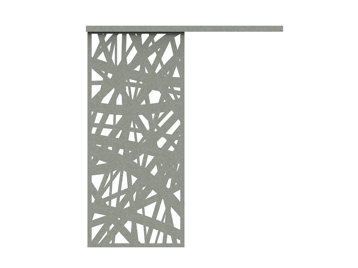 Single Dividers 002 - Sliding Wall Room Divider | CSI Creative