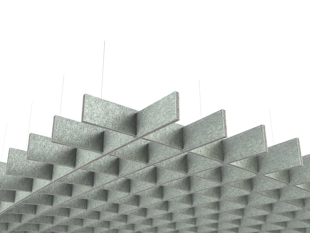 Waffle Clouds 011 - Sound Absorbing Clouds | CSI Creative
