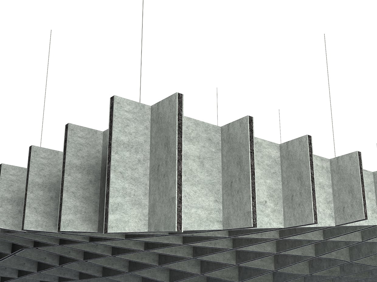 Waffle Clouds 003 - Ceiling Clouds Acoustic | CSI Creative