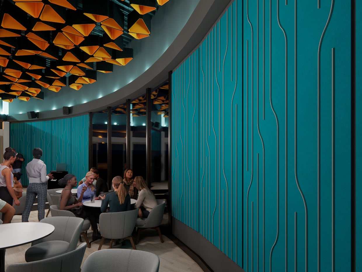 Connect Clouds 004 - Suspended Ceiling Cloud | CSI Creative