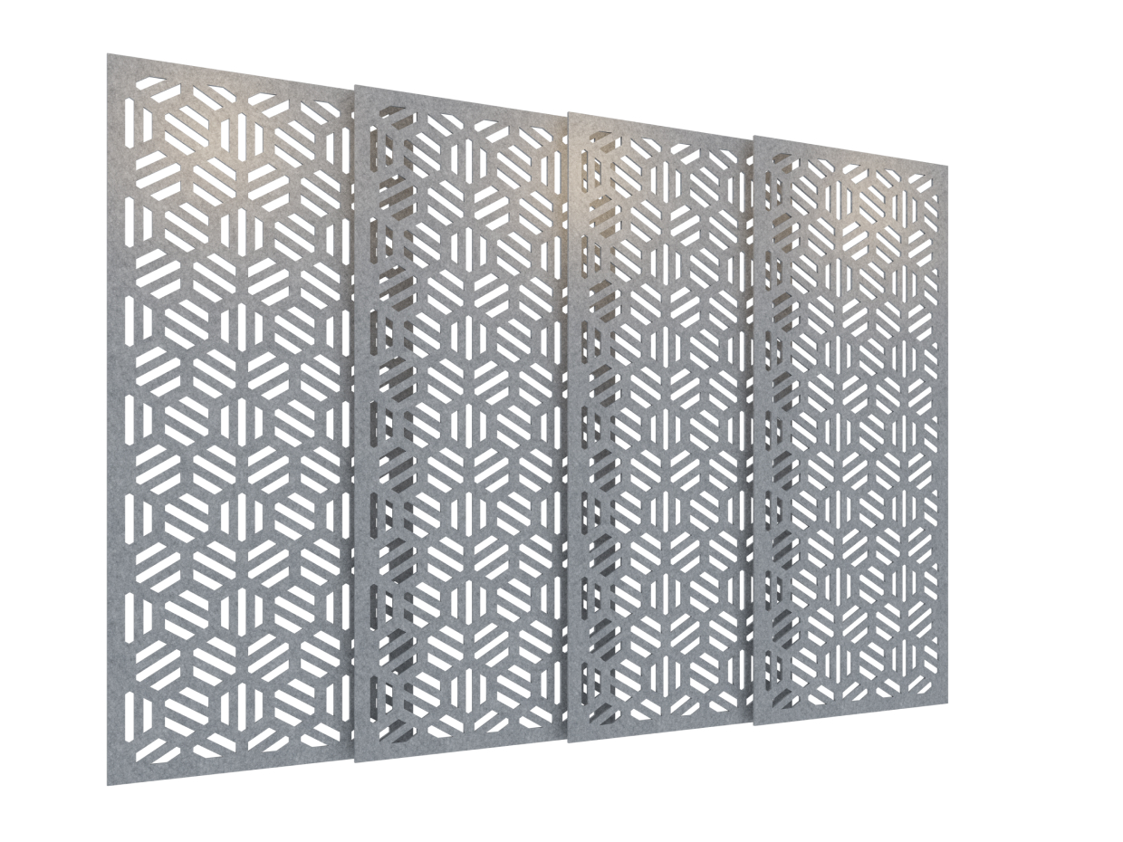 Single Dividers 026 - Accoustic Felt Room Divider | CSI Creative