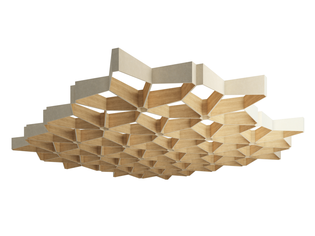 Connect Clouds 002 - Suspended Acoustic Ceiling Clouds | CSI Creative