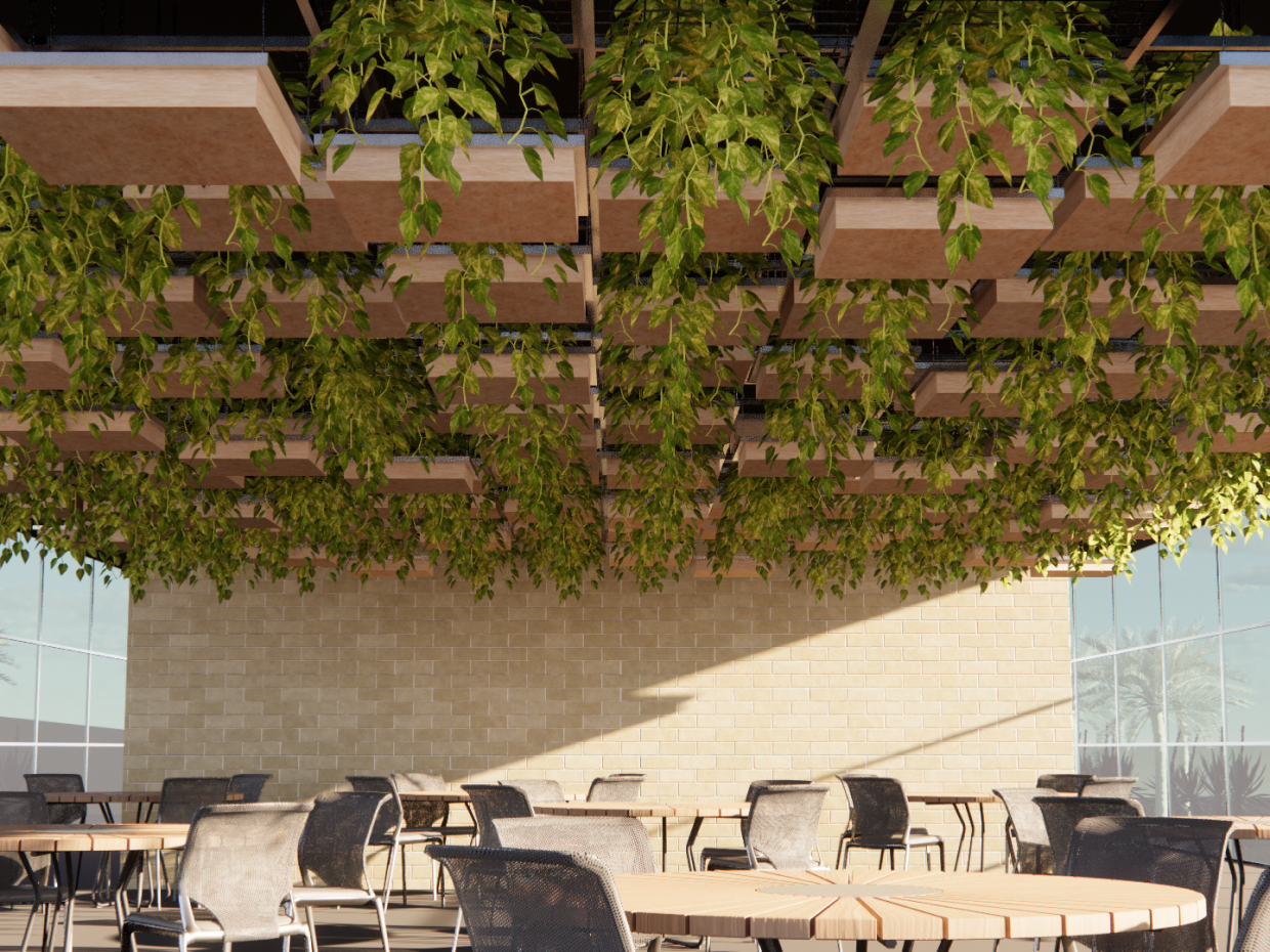 Lanai Bio-Acoustic Clouds | Suspended Lattice | CSI Creative