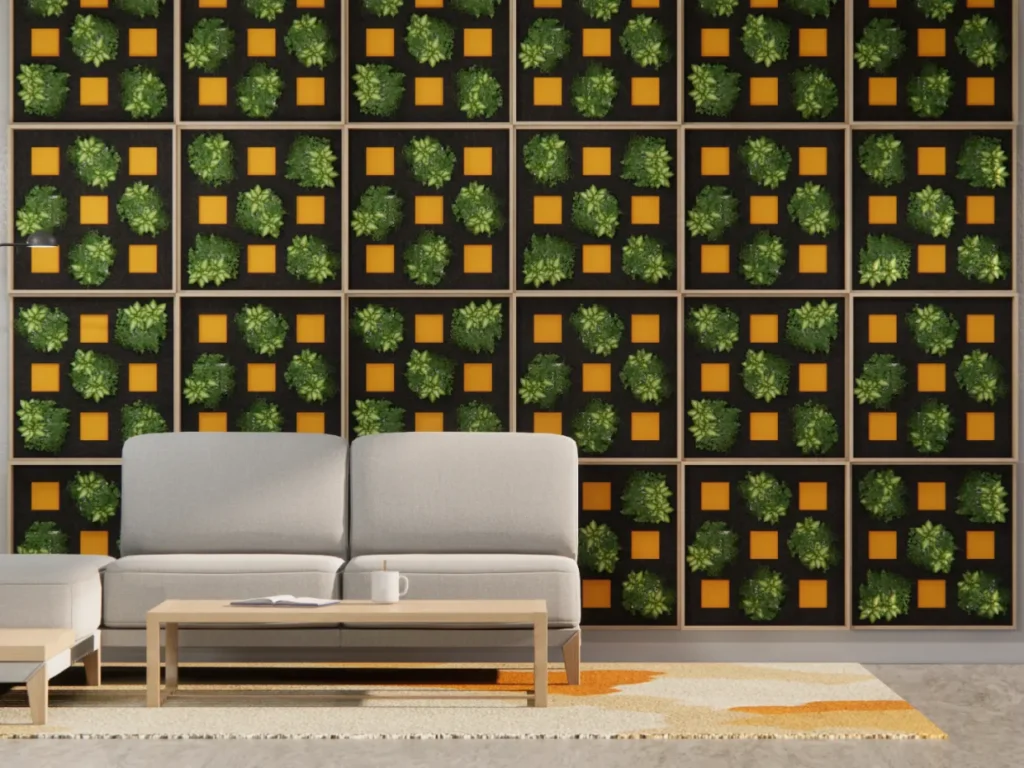 Clay Pot Plant Wall | CSI Creative