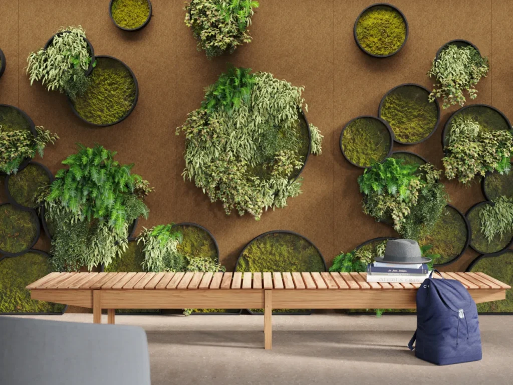 Clay Pot Plant Wall | CSI Creative