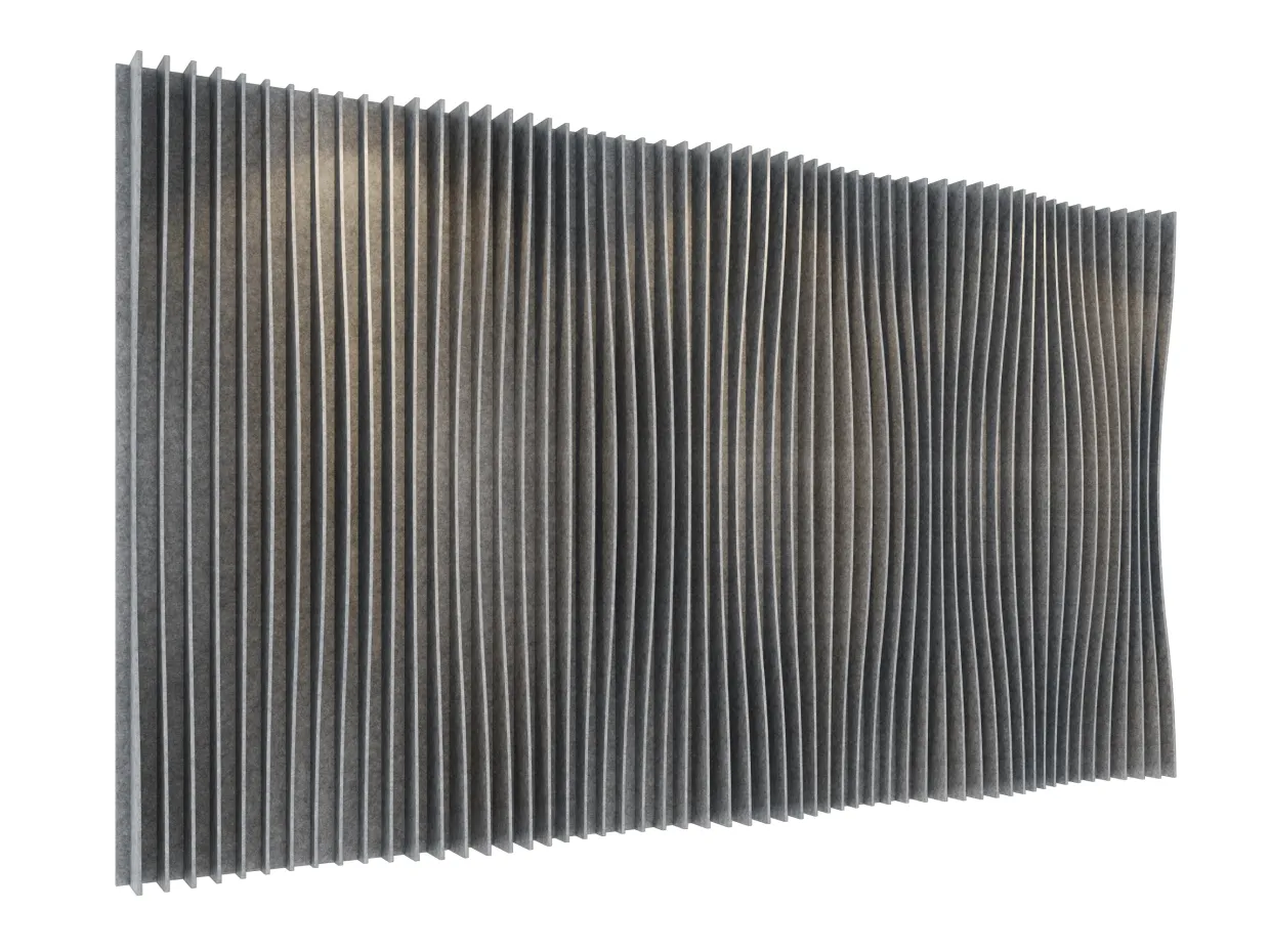 Plug Surfaces 017 - Carved Felt Wall Art Panel | CSI Creative