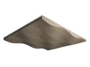 Single Baffles 002 - Curved Ceiling Baffle | CSI Creative